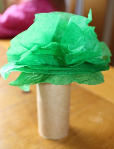 Cardboard Roll Trees | Today We Did